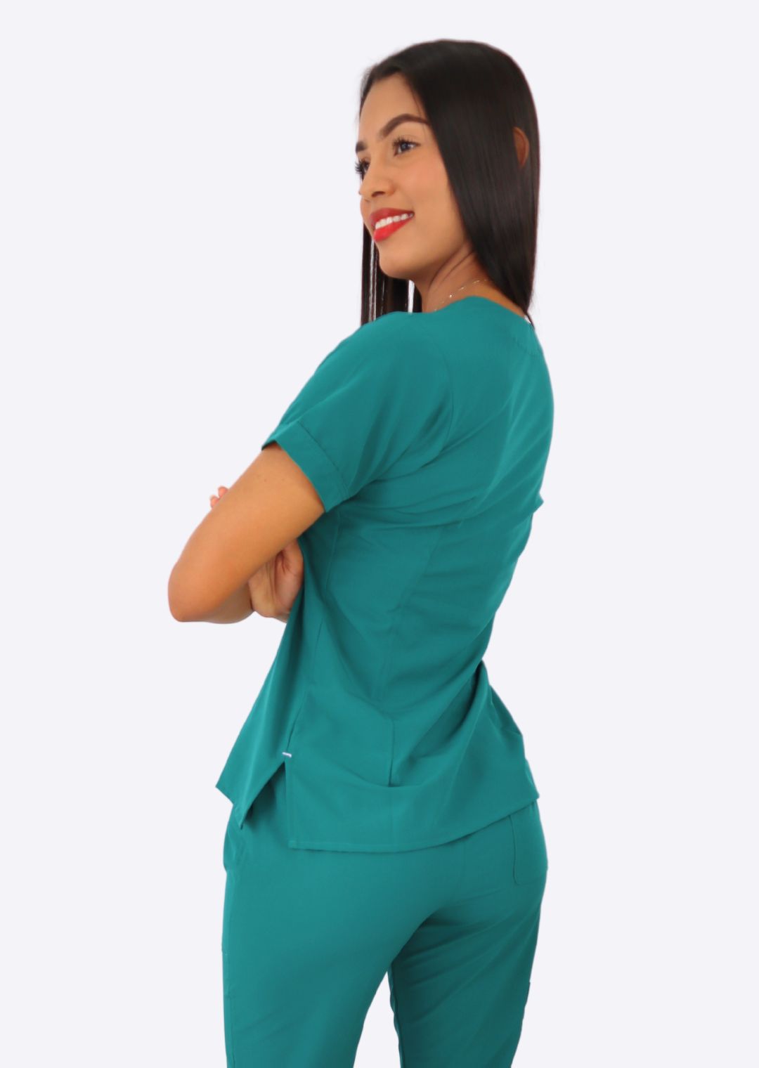 Uniforme Eva verde esmeralda – SANTÉ Atelier Uniformes